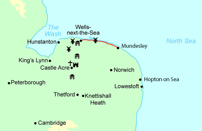 Norfolk Coast Path in 2-4 Days — Contours Walking Holidays