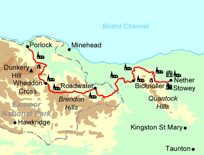 Coleridge Way Self-Guided Walking Holidays with Contours — Contours ...