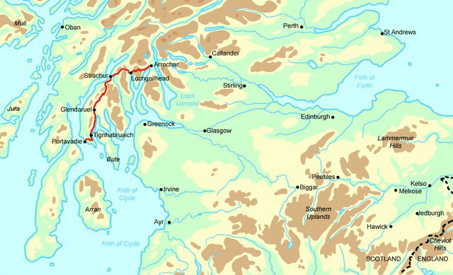 Loch Lomond and Cowal Way in 5 Days — Contours Walking Holidays