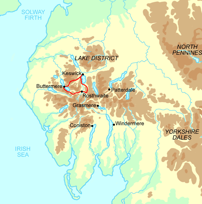 North Lakes Short Break in 3 Days — Contours Walking Holidays
